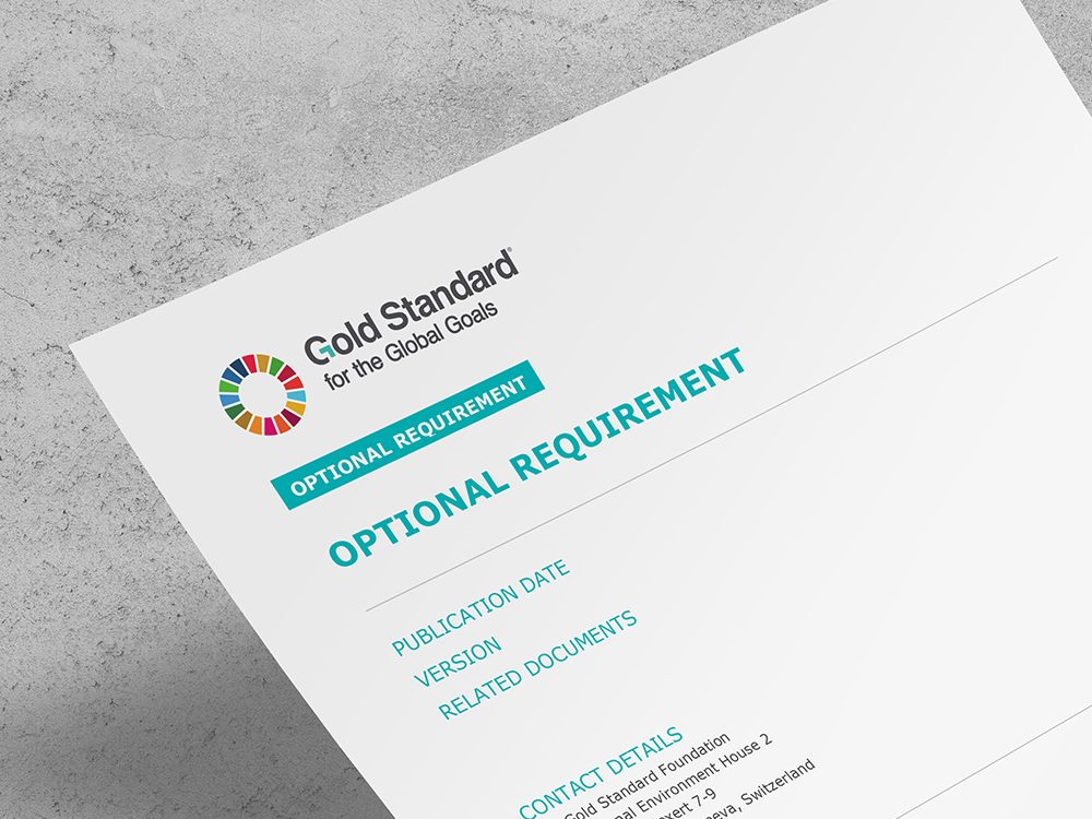 All Standards – Gold Standard for the Global Goals