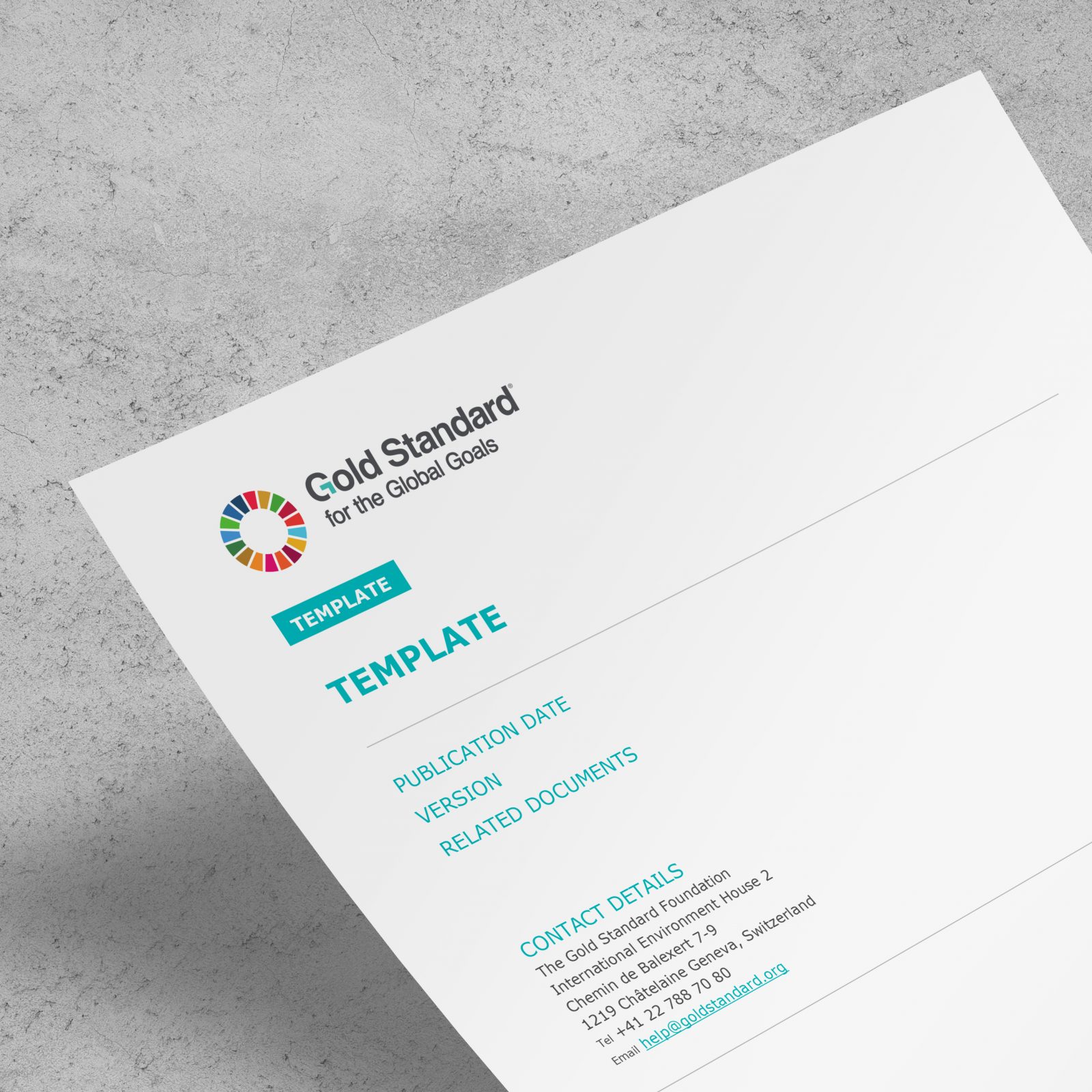 Clarification request form – Gold Standard for the Global Goals